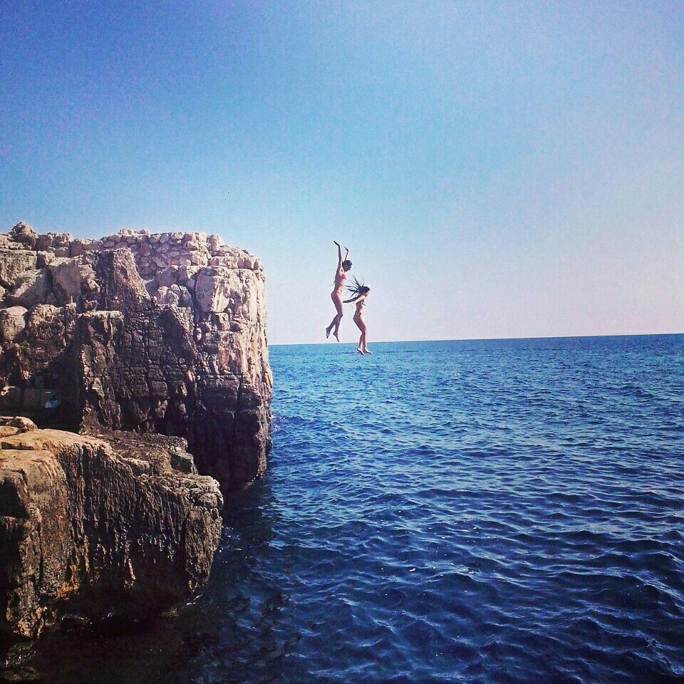 Cliff Jumping Tumblr