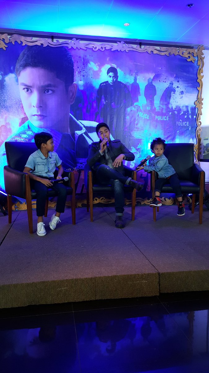 Coco Martin, Onyok and Aura at "FPJ's Ang Probinsyano" thanksgiving ...