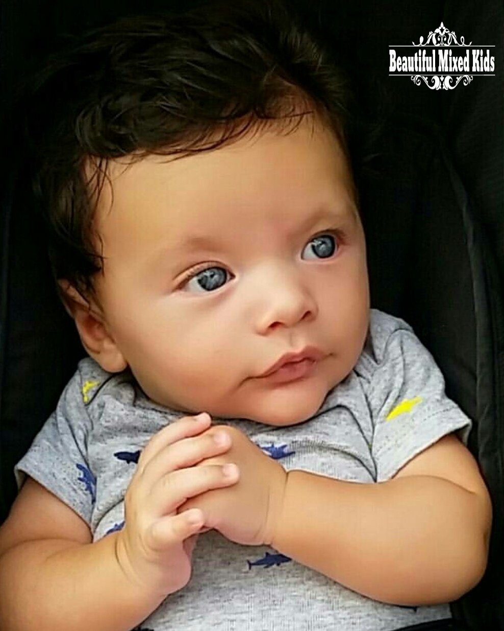 Russian And Black Mixed Babies