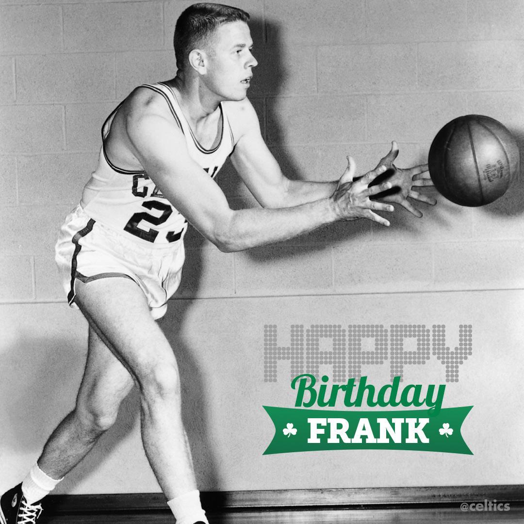 Happy Birthday to #Celtics Legend and 7x NBA champ Frank Ramsey 🎉☘ ...