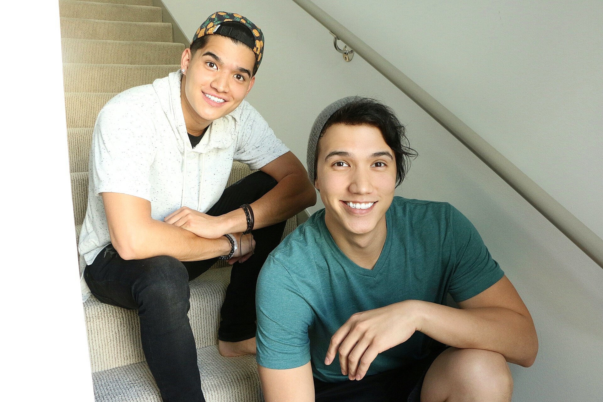 Alex Wassabi With His Brother Aaron