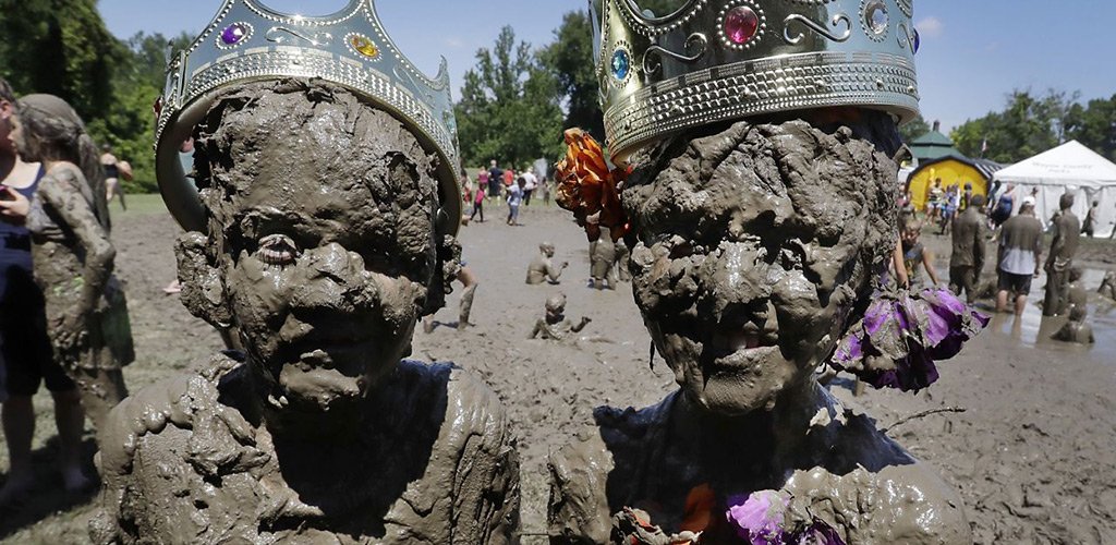 Mud king and queen crowned at annual Mud Day event in Michigan. Check ...