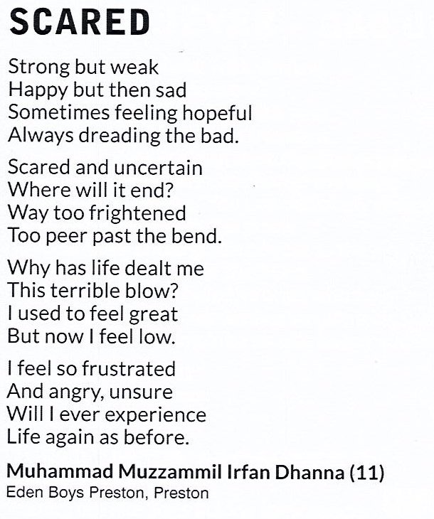 Poems About Being Afraid