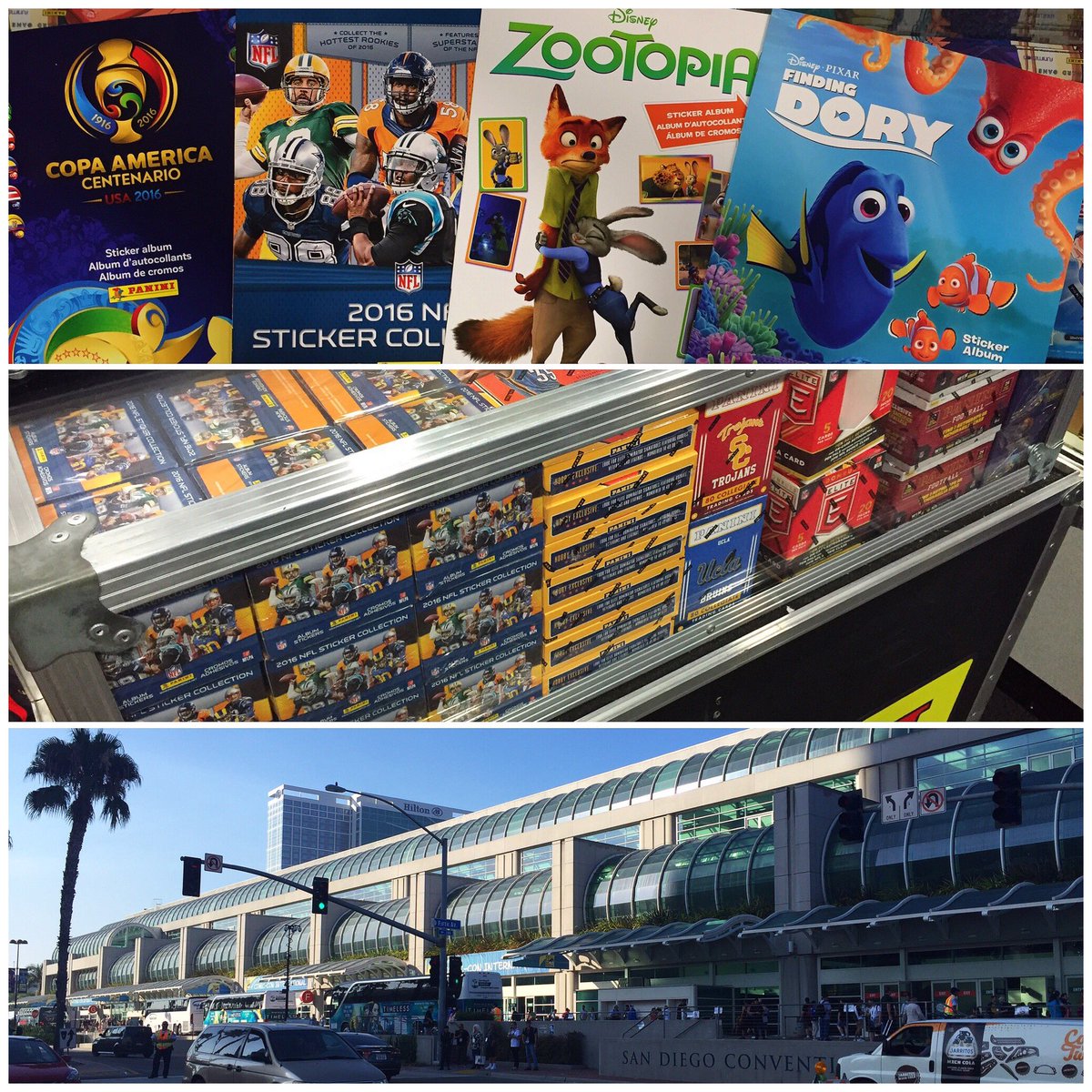 Day Two at Comic-Con is underway. Drop by the booth for some of our ...