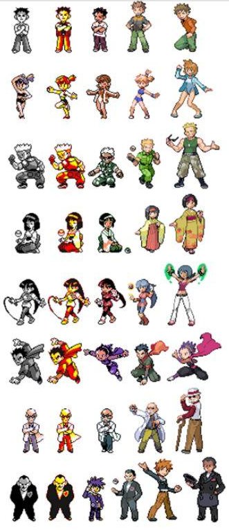 Sprite Sheet Kanto