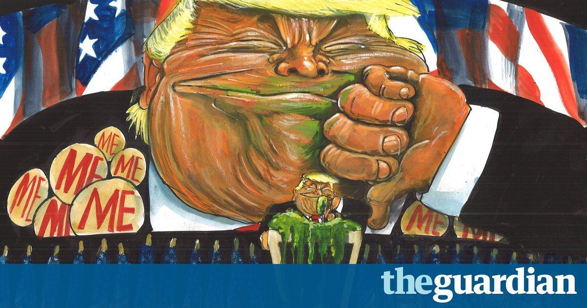 Martin rowson on donald trump's speech to the republican convention ...