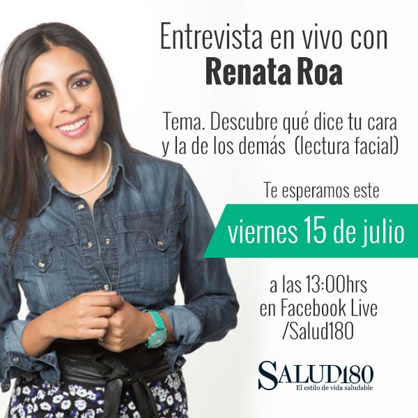 Conoce qué es lo que quiere decir tu rostro con renata roa, en nuestro ...