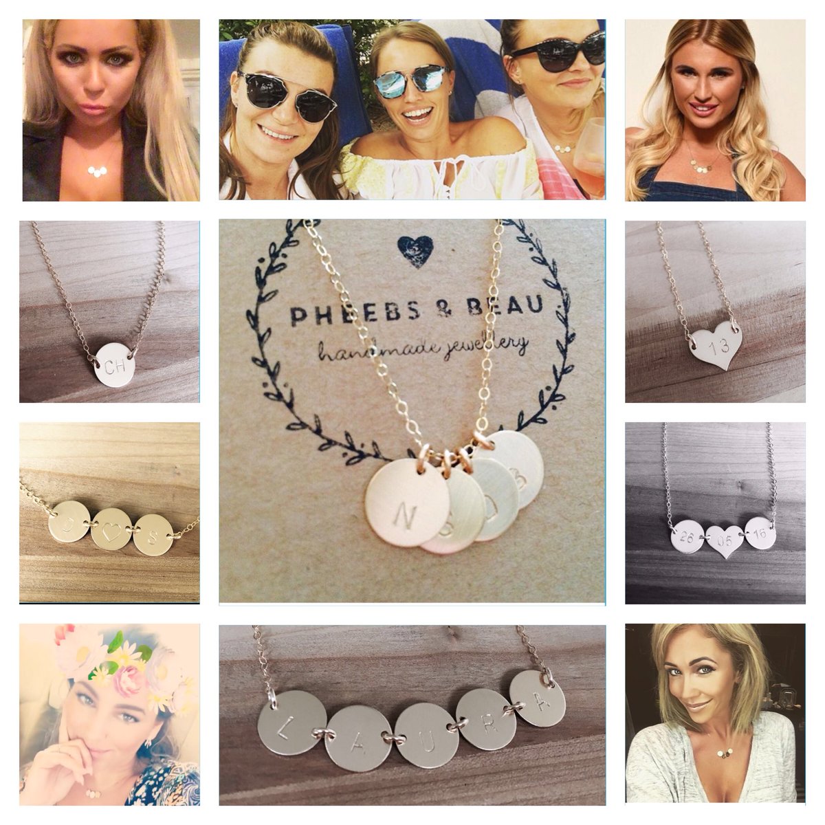 Sam Faiers Initial Necklace 2024 www.epicamlv