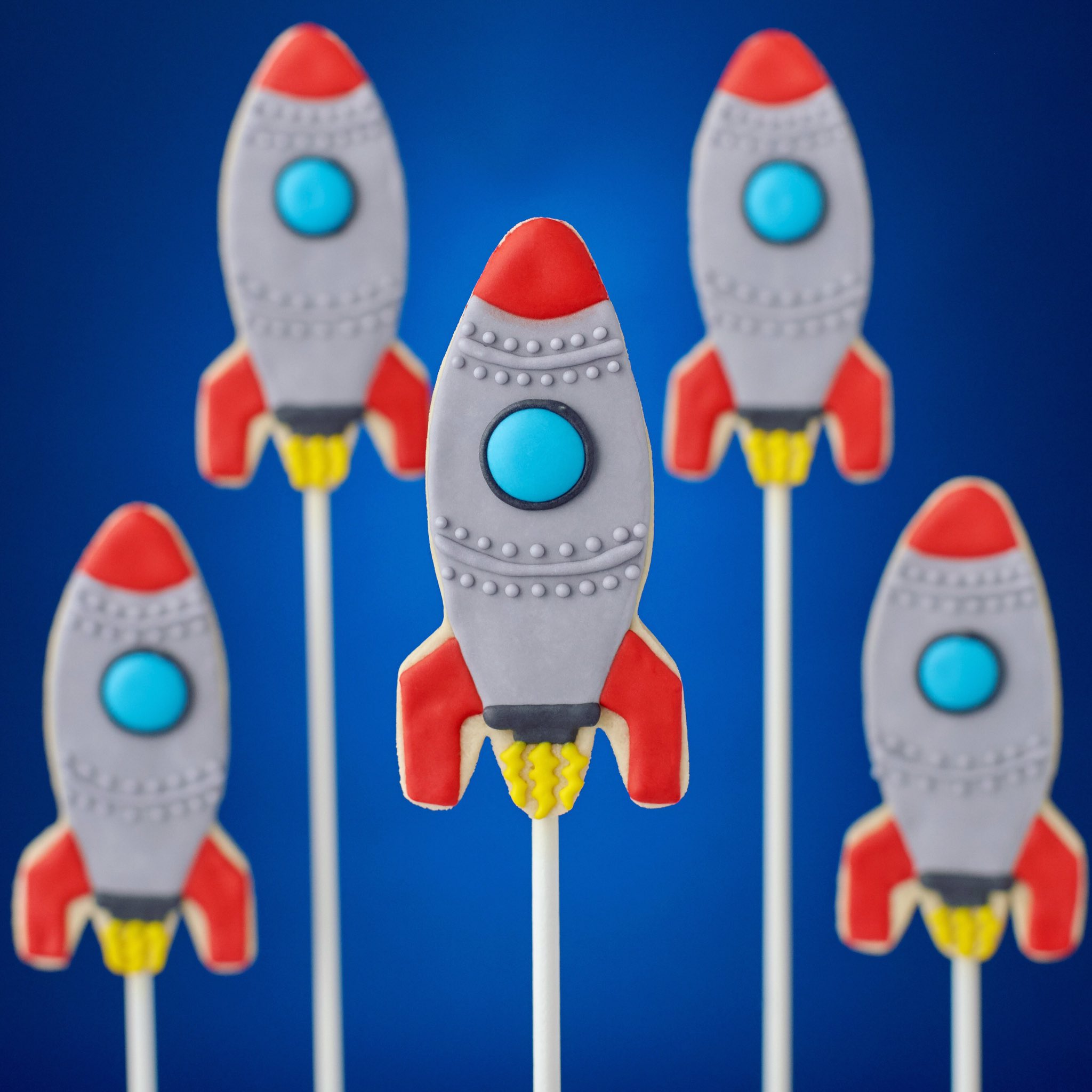 Rocket Cake Pops