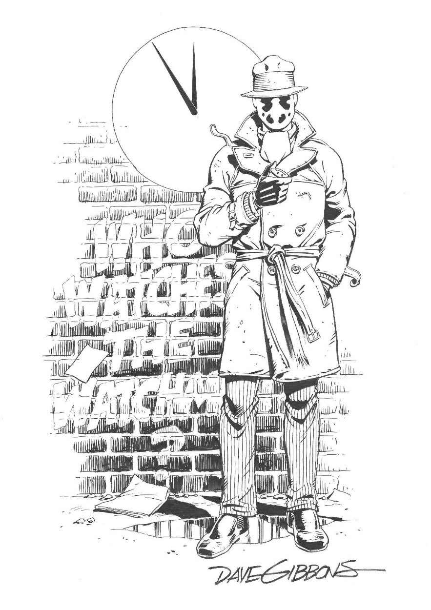 Watchmen Coloring Pages