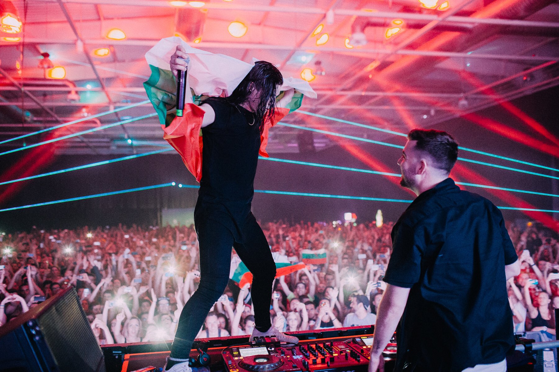 Skrillex Concert Wallpaper