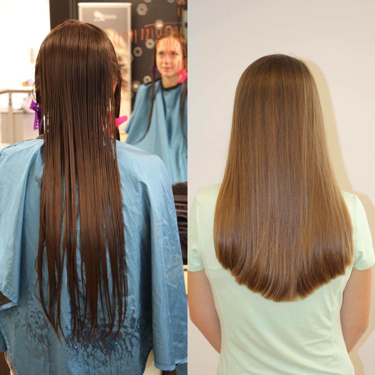 Subtle V Cut Haircuts