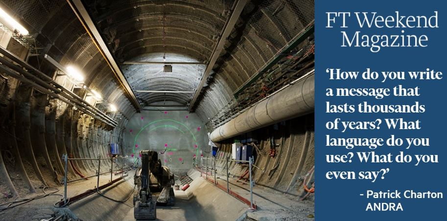 Keep out: the challenge of warning humans about nuclear waste 100,000 ...