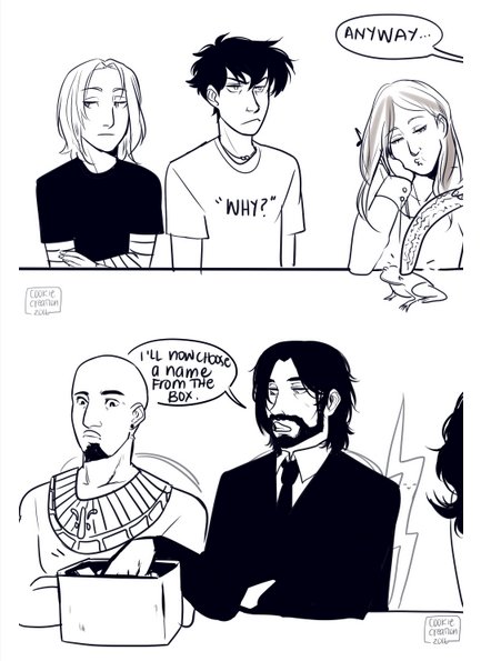 Percy Jackson Comic Strips