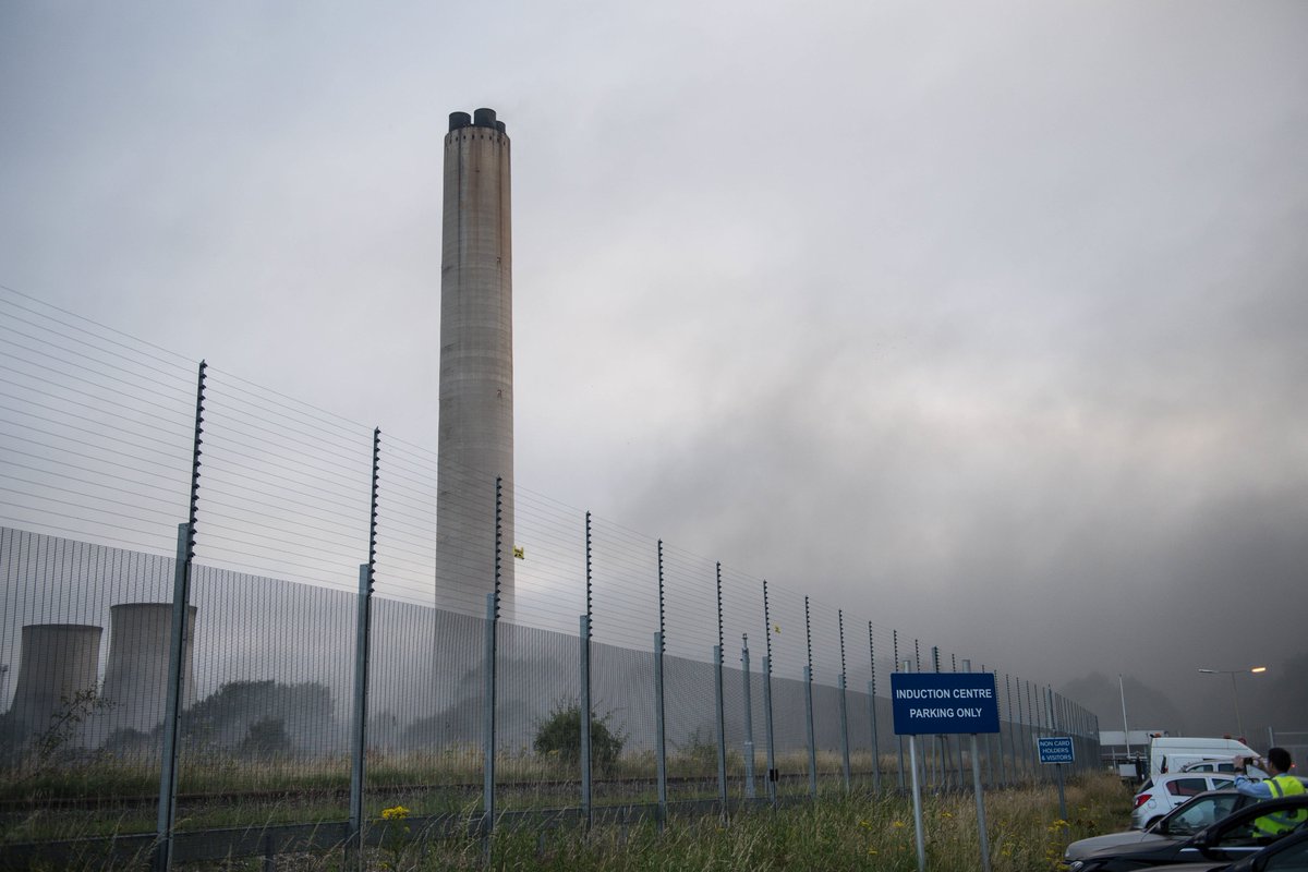 Army EOD personnel and equipment aided the demolition process at Didcot ...