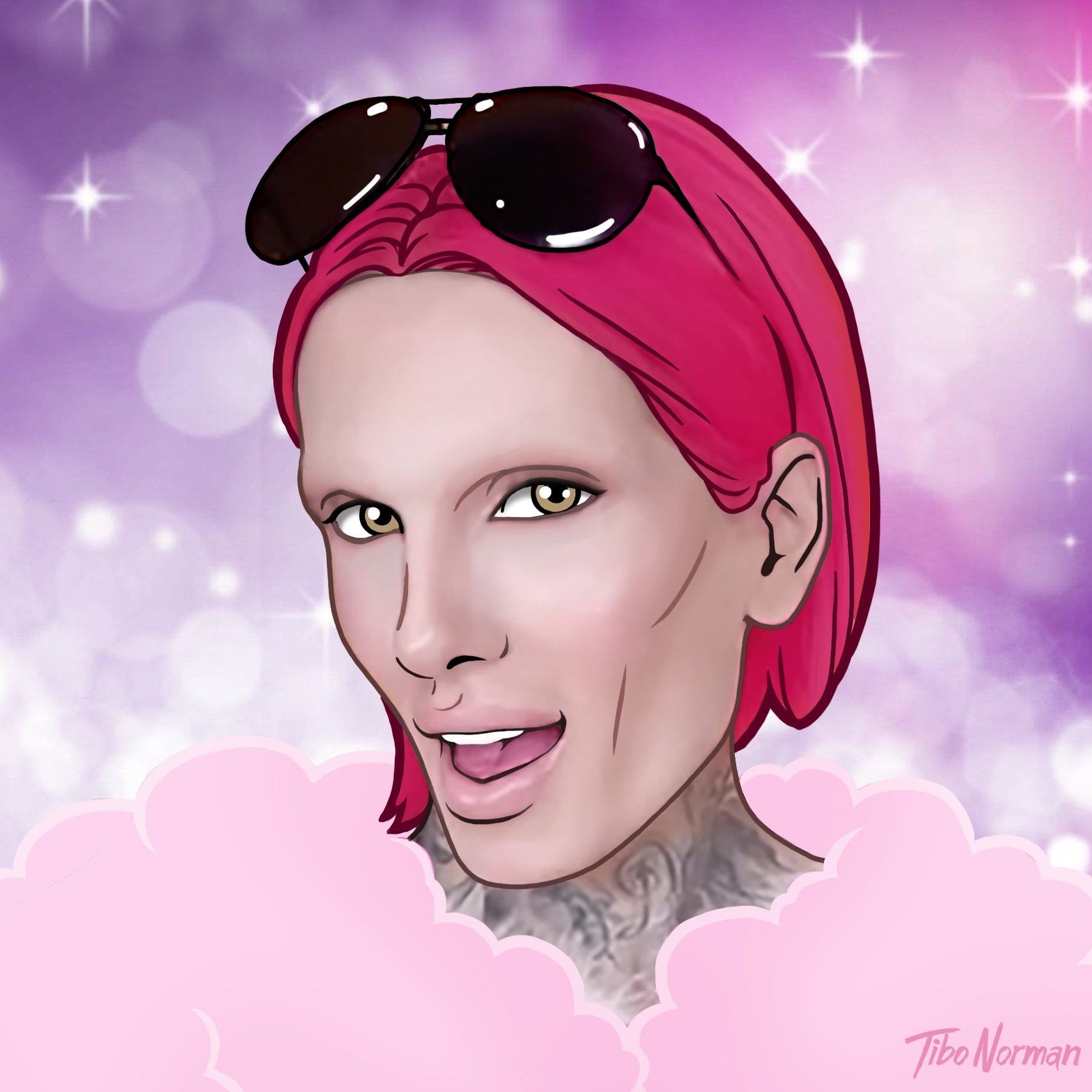 Tibo Norman Tattoos Beauty News: The Face Of Blinging Beauty's 'Manly