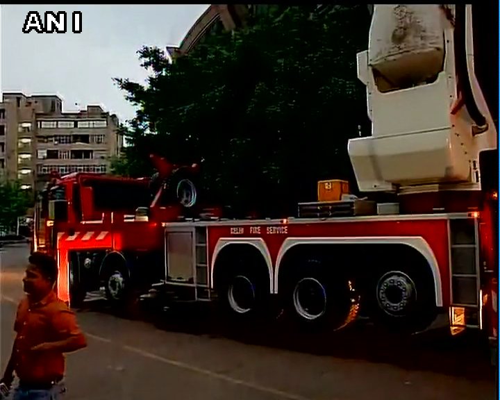Fire broke out at Scope Minar building in Delhi's Laxmi Nagar area in ...