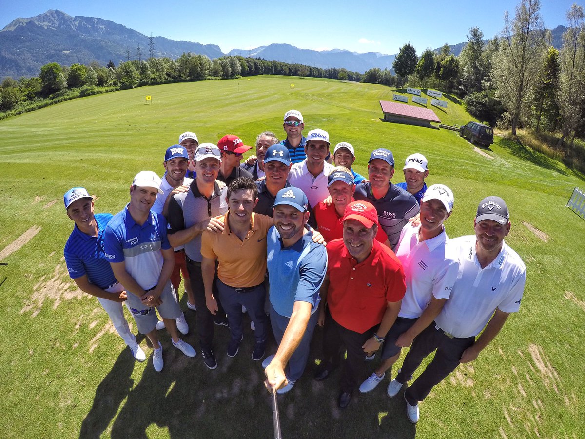 Best golf selfie ever SergioAndFriends | The European Tour | Scoopnest