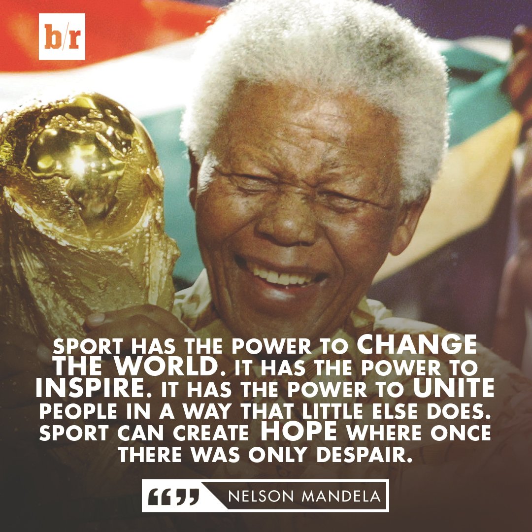 Nelson Mandela: A great man who knew the power of sport | B/R Football ...