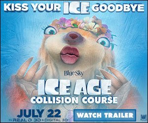 Kiss your ice goodbye and check out ice age collision course. in ...