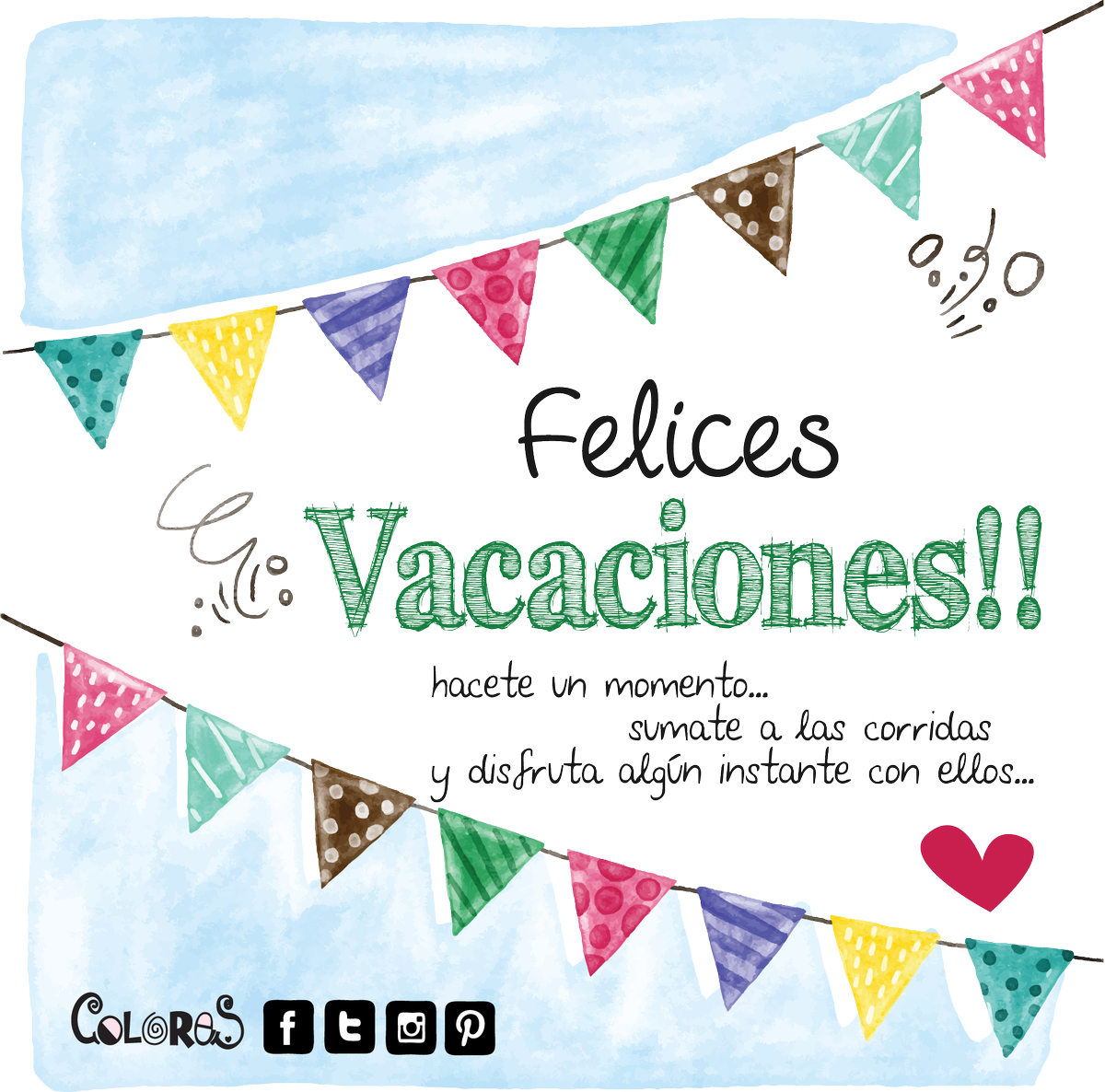 Felices Vacaciones