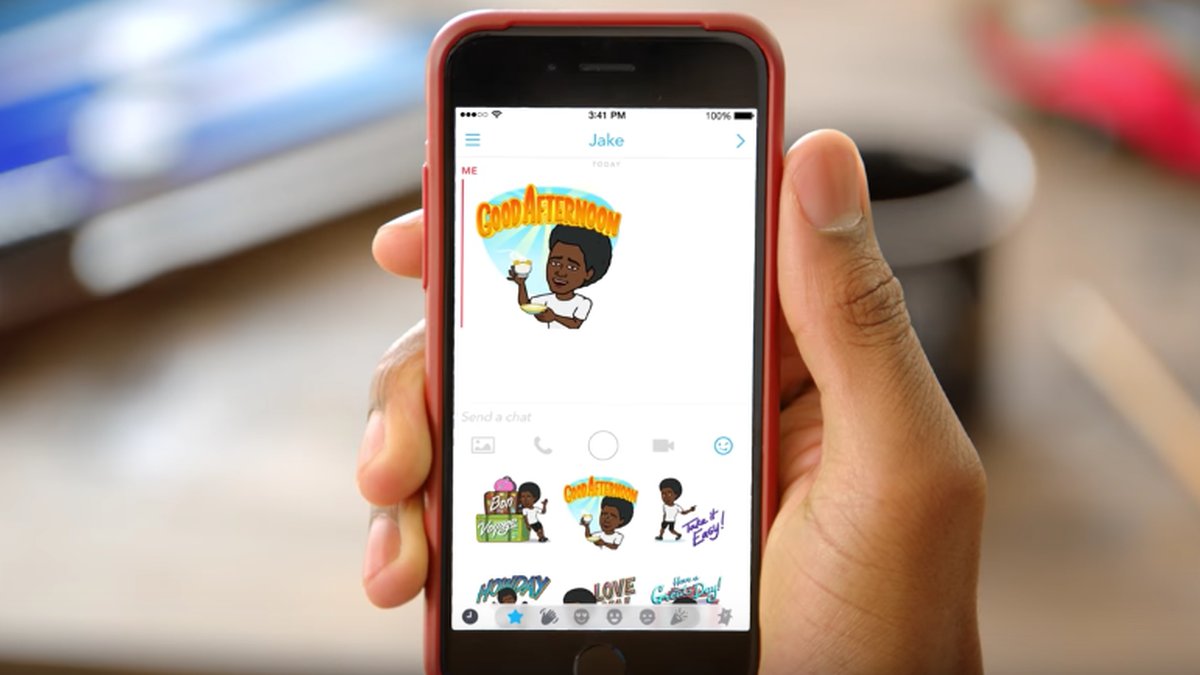 Snapchat and Bitmoji team up to let you snap personal stickers | The ...