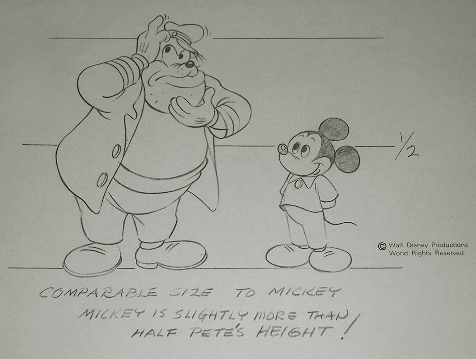 Pete Mickey Mouse Drawing
