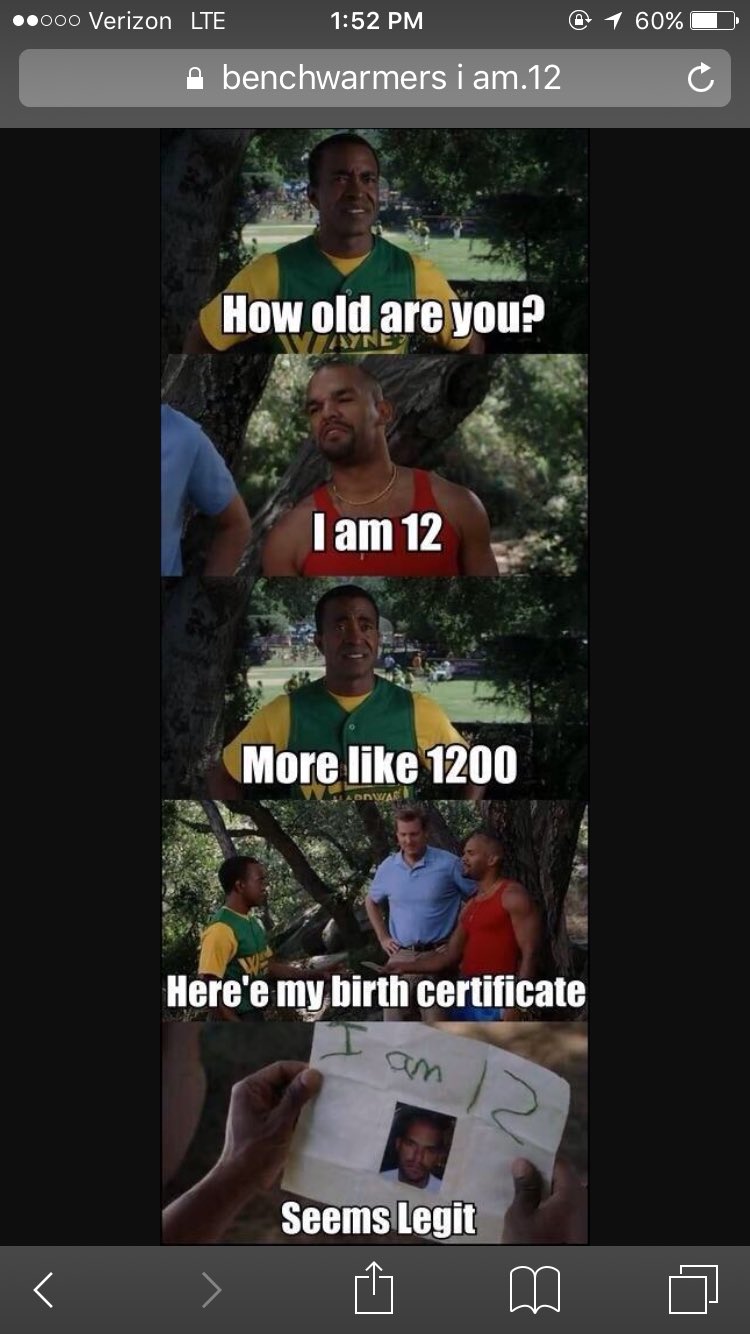 The Benchwarmers I Am 12