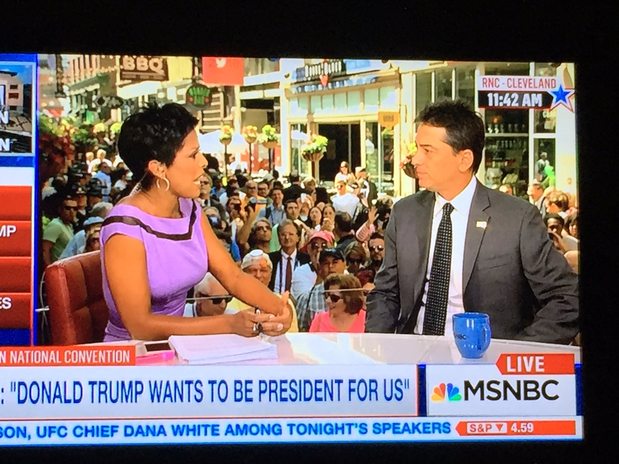 Brian Sozzi on Twitter: "Scott Baio is getting absolutely destroyed on @MSNBC right now…