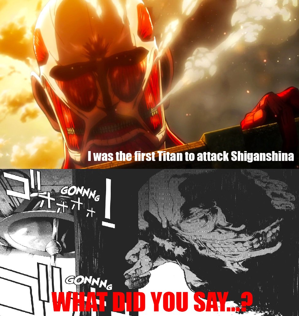 Attack On Titan Memes Colossal Titan