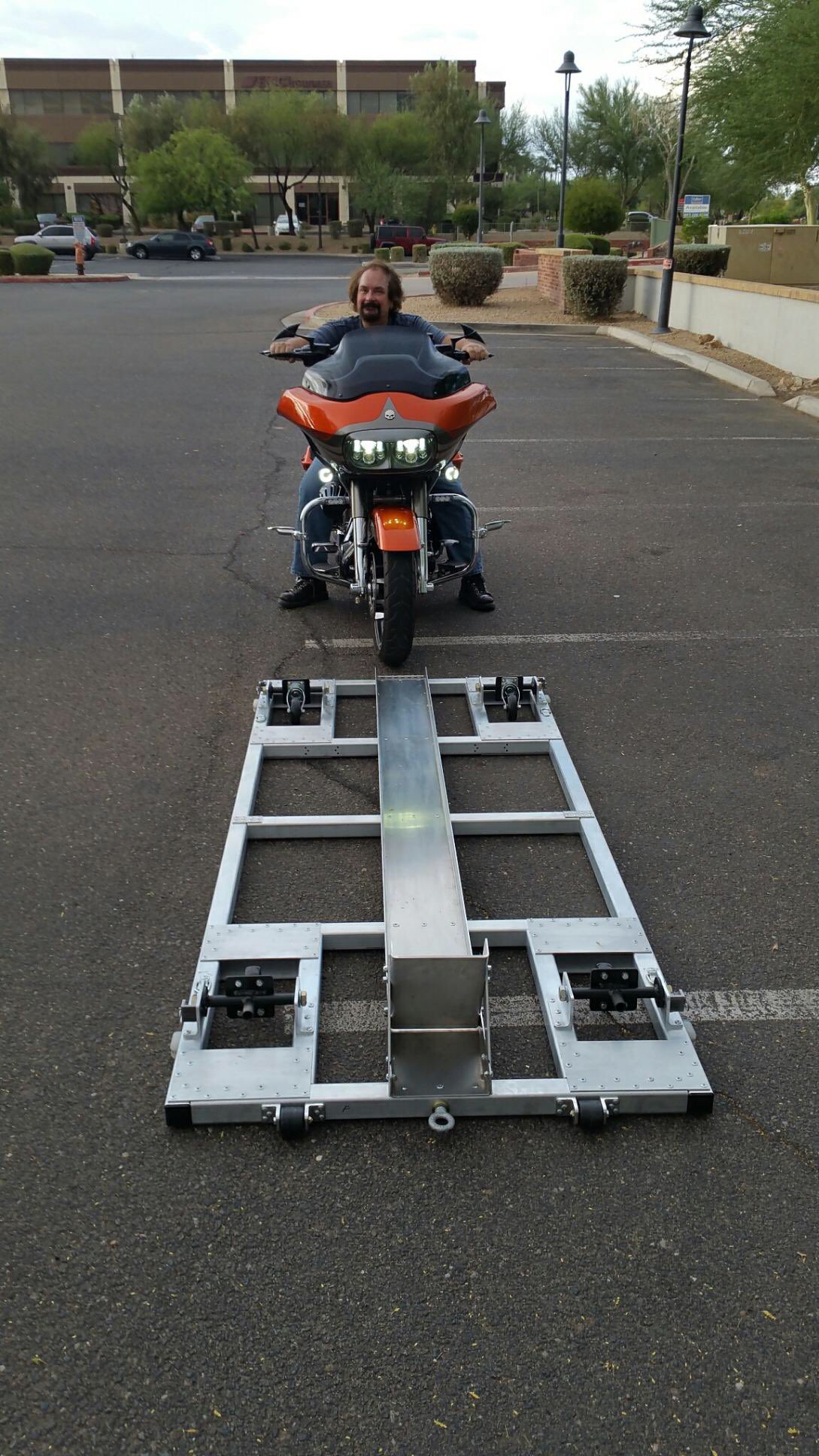 Pallet Transport Motorcycle Motorradtransporte Nach Kanada