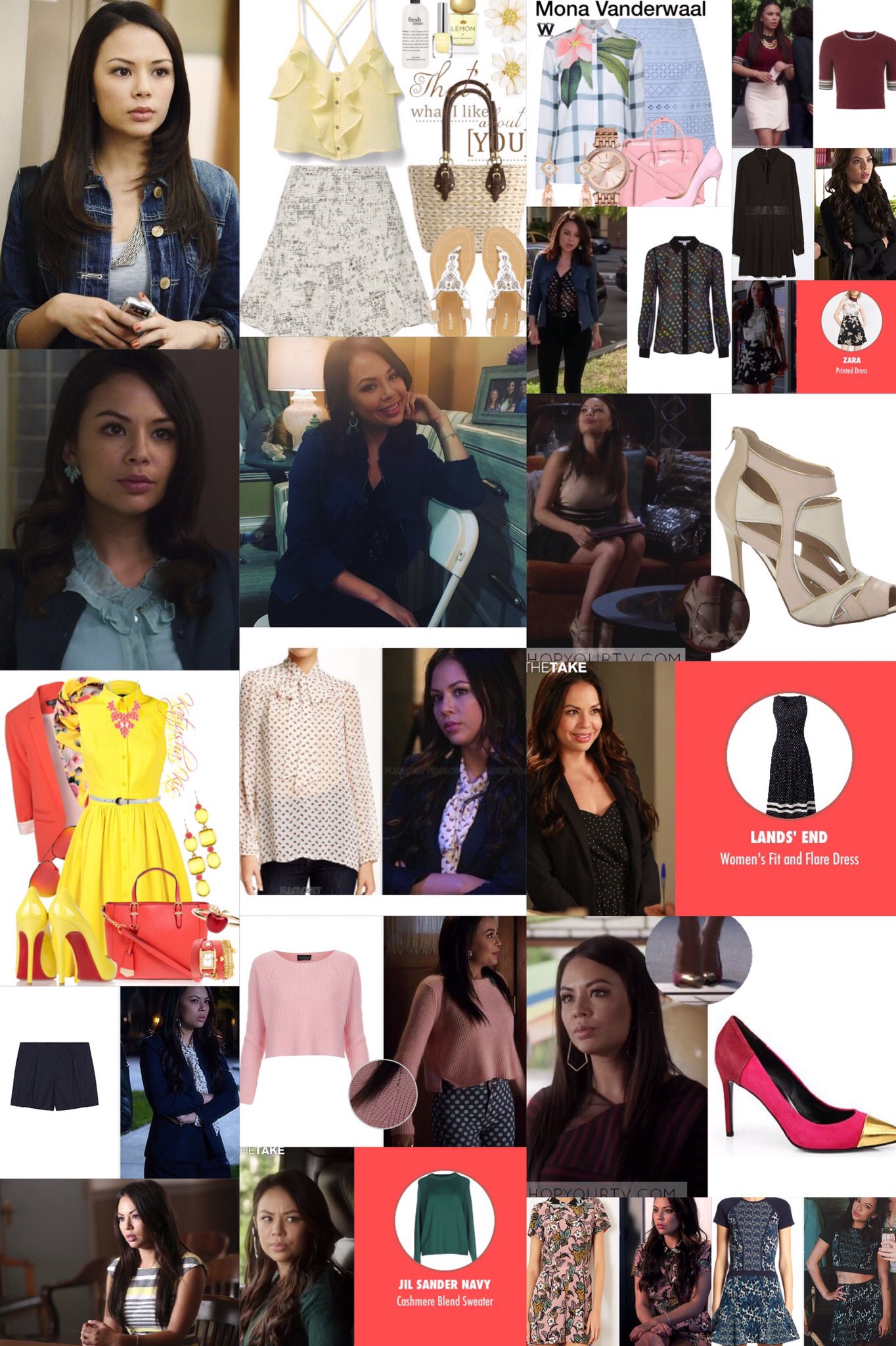 Pretty Little Liars Mona Outfits