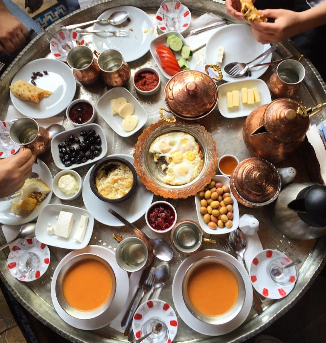 Saittabat: Turkish village breakfast - Saittabat #Bursa #Turkey - Photo ...