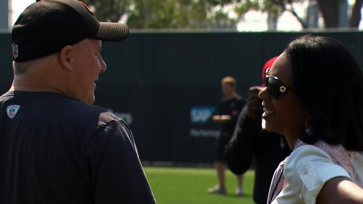 WATCH: Former Secretary of State Condoleezza Rice takes in Day 2 of ...