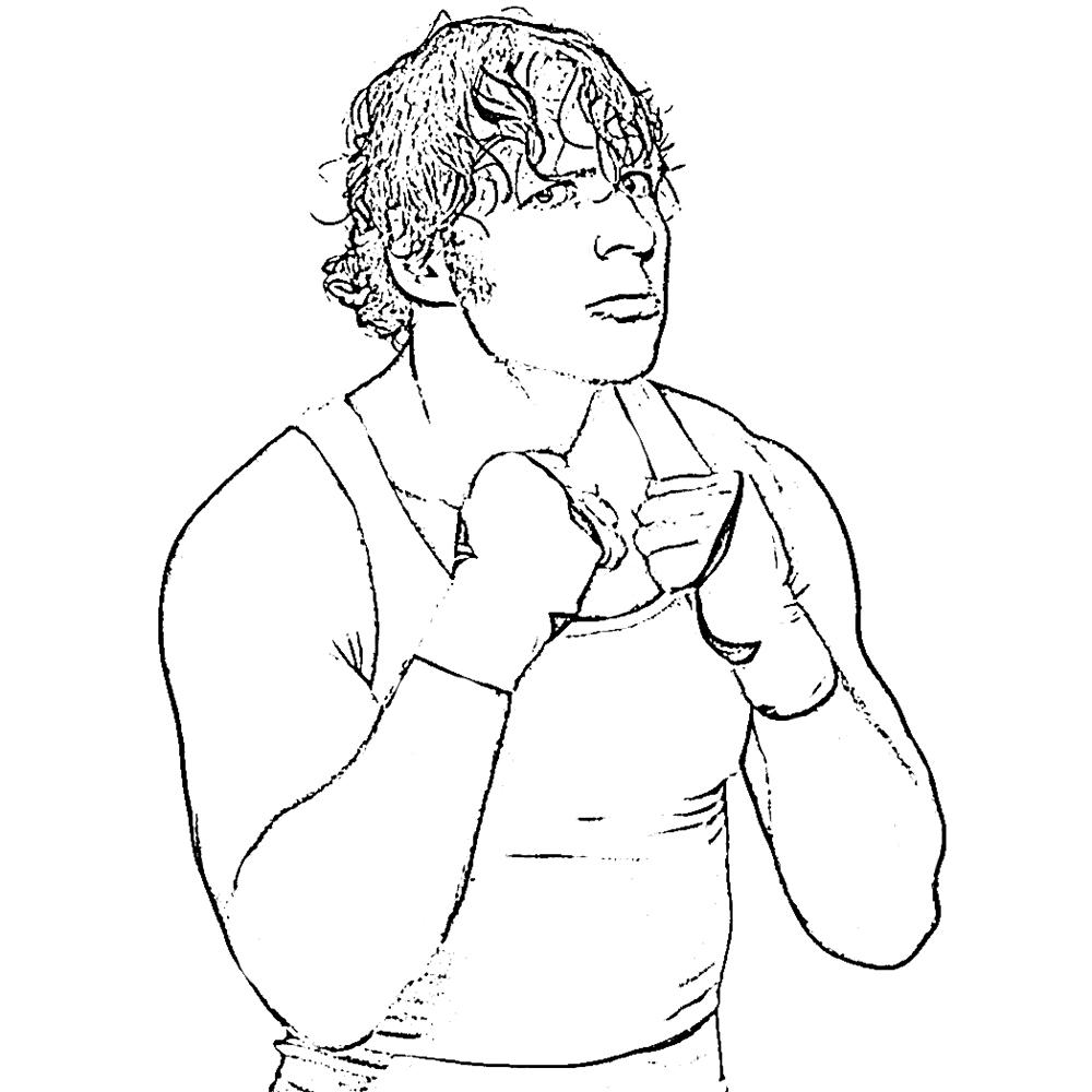 Paige Wwe Pages Coloring Pages