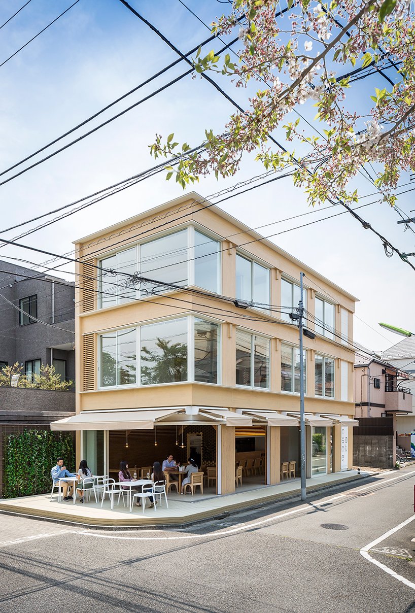 Resturant Story Building Design 3 This Cafe Is Designed With Organic