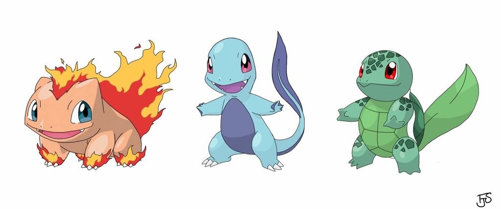 Original Starter Pokemon