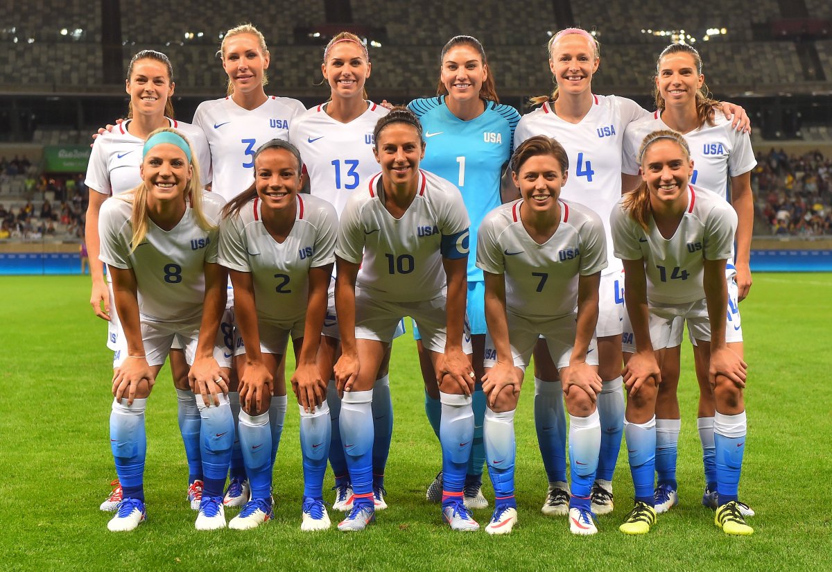 Take a look at the USWNT Starting XI for USAvNZL. OneNationOneTeam | U ...