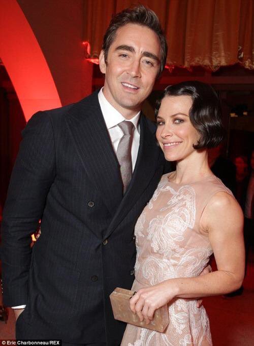 Evangeline Lilly Hobbit Premiere