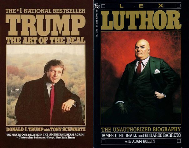 Donald Trump IS Lex Luthor. In special edition comic, Luthor's ...