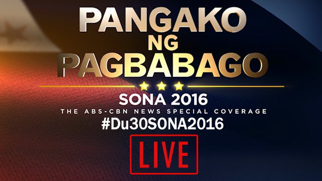 Watch President Duterte's first SONA LIVE on ABS-CBN live stream ...