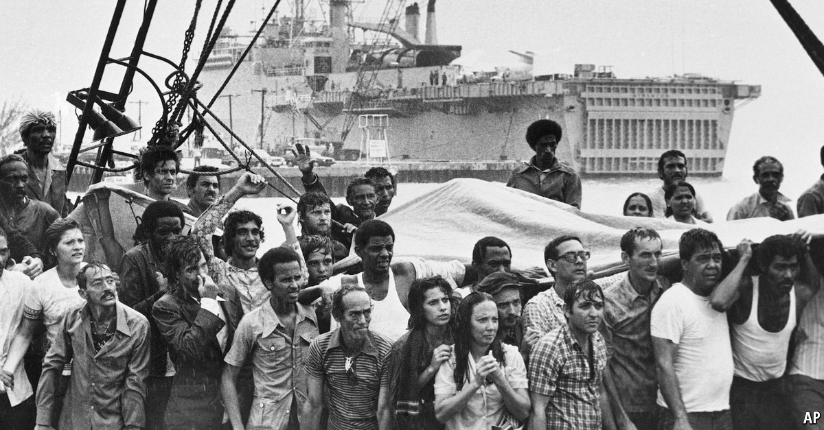 Cuba: Miami experienced a wave of immigration from Cuba in the 80s