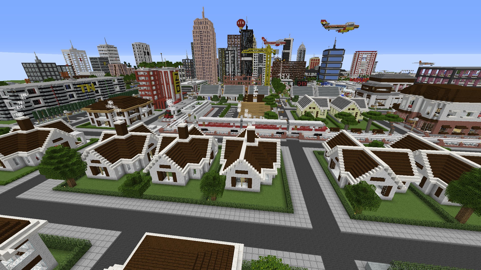 Minecraft Tnt City