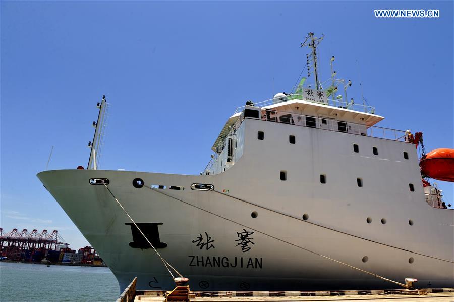 Chinese deep-sea explorer ship, Zhang Jian, sets sail from S China's ...