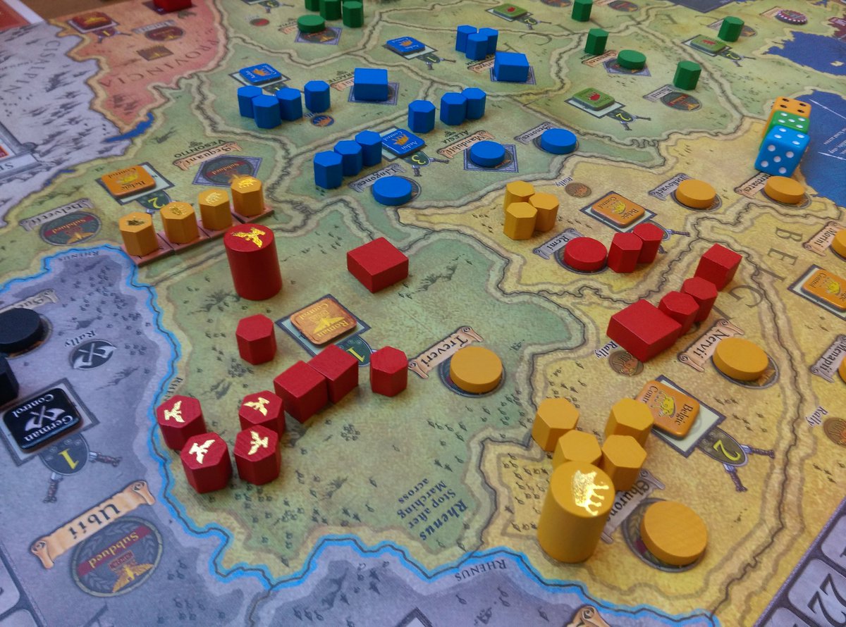Falling Sky: The Gallic Revolt Against Caesar(GMT Games) - AAR ...