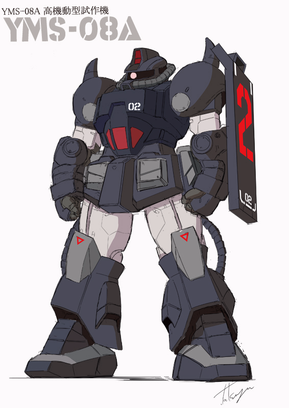 【MS-08高機動型試作機】ジャンプ飛行実現に向けて開発されたプロトタイプ YMS-08Aを解説！ | BLUE BASE｜ブルーベース