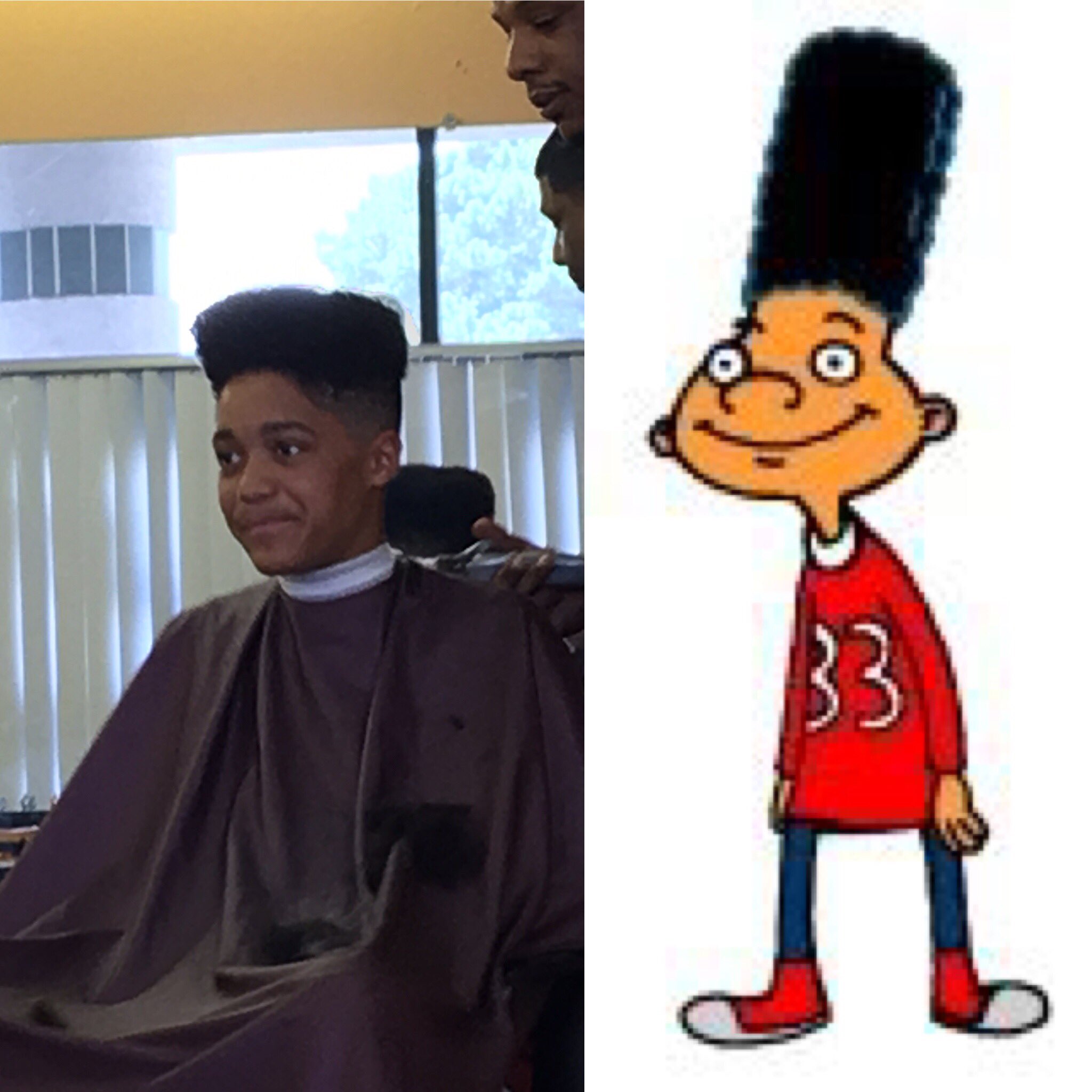 Gerald Hey Arnold Hair