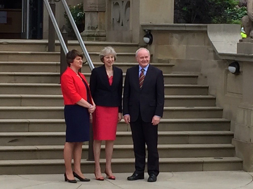 Prime Minister Theresa May visits Northern Ireland - ITV News