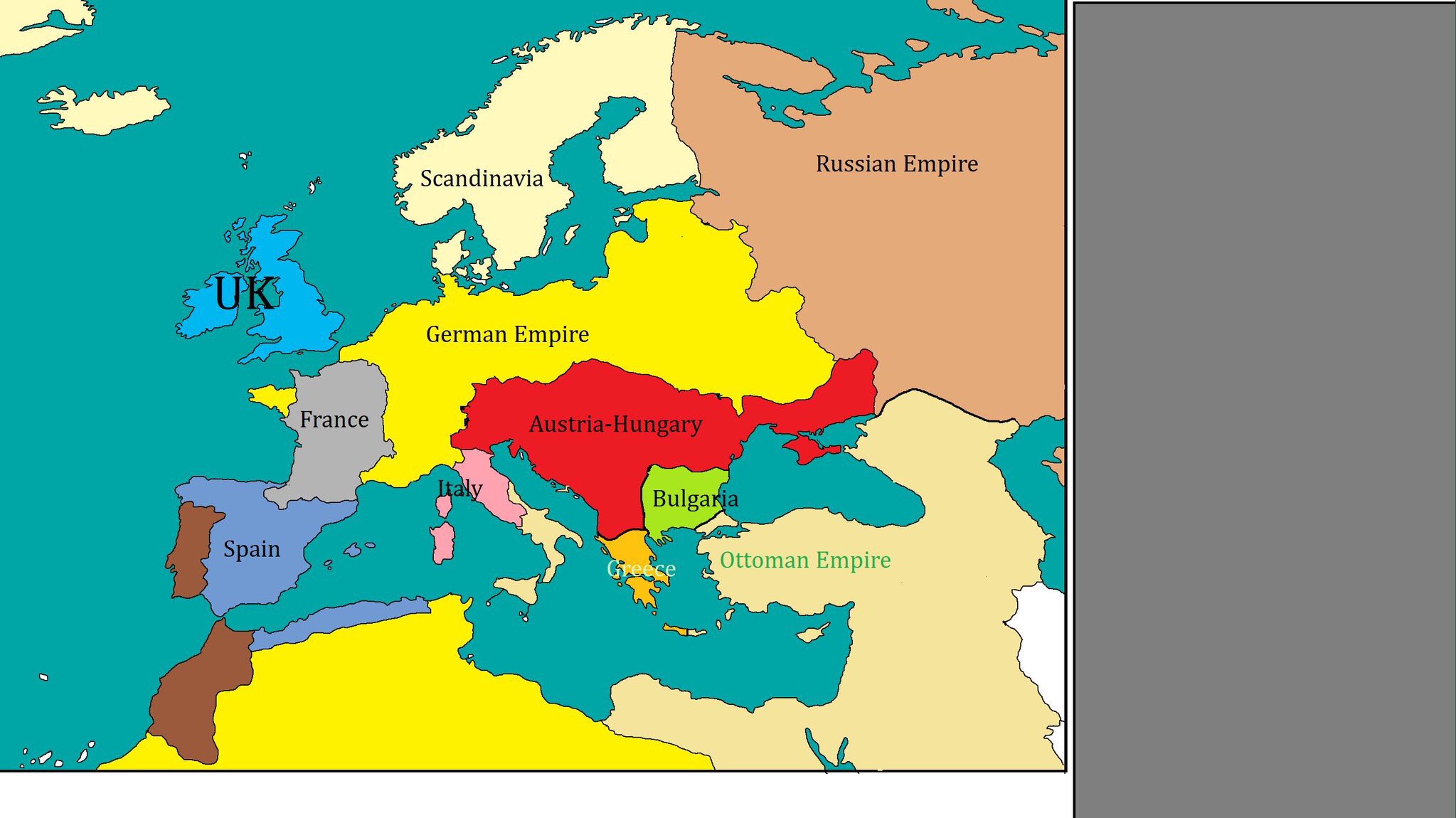 Central Powers Map