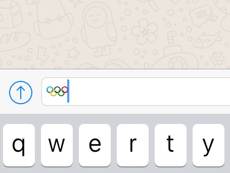 Emojipedia on Twitter: " ‍ ‍ ‍ ‍ = Emoji ZWJ Sequence for “Olympic Rings” in @WhatsApp…